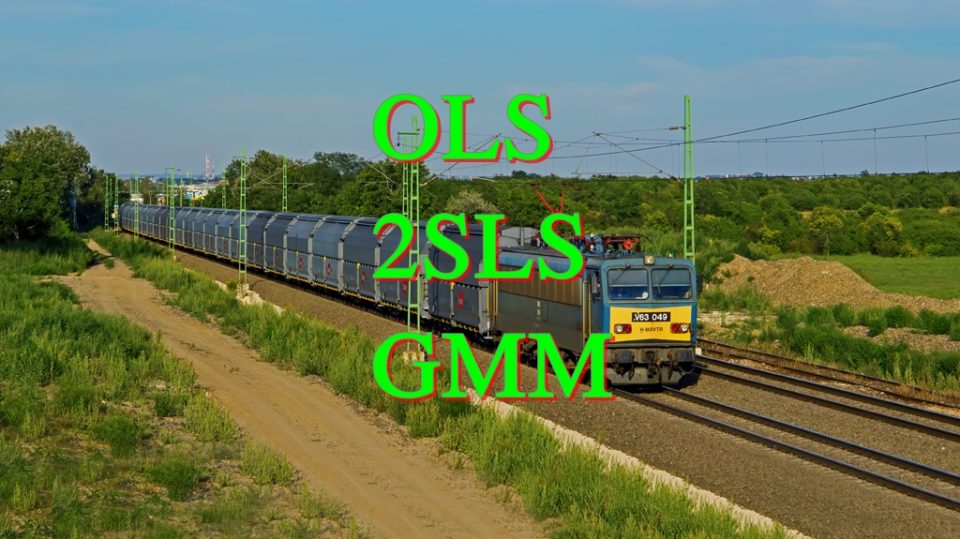 hướng dẫn hồi quy 2 giai đoạn 2sls model - Phân tích xử lý dữ liệu